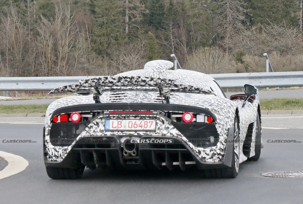 AMG Project One Rolls Up To The ‘Ring For Testing, Breaks Down Before ...