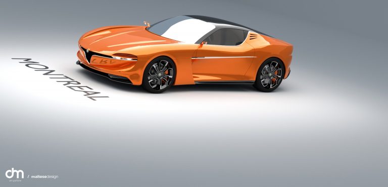 Modern Take On The Alfa Romeo Montreal Makes For A Fitting Successor To ...