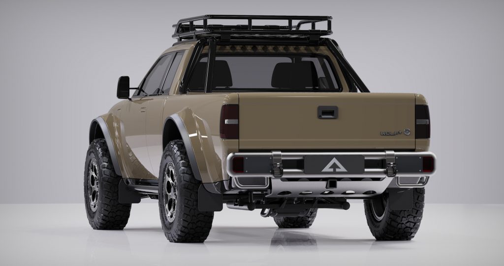 Alpha Wolf+ Gives The Electric Pickup Extra Space With Extended Cab ...