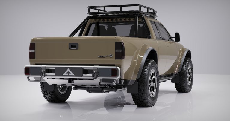 Alpha Wolf+ Gives The Electric Pickup Extra Space With Extended Cab ...