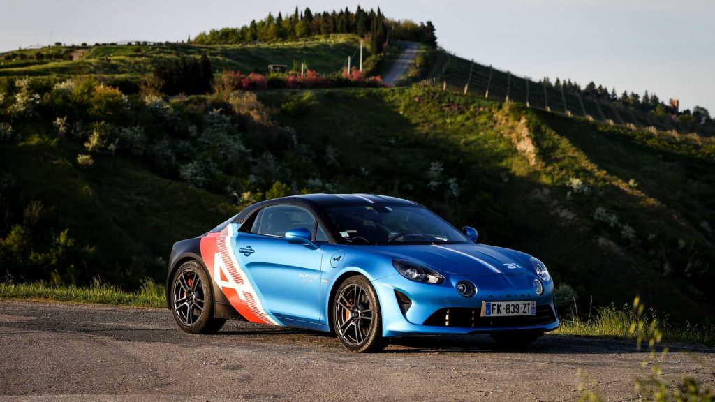Alpine Unveils Special A110S For Alonso And Ocon With F1 Livery | Carscoops