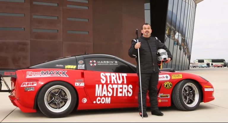 Blind Racer Will Attempt To Set A New World Record In 800 HP Corvette ...