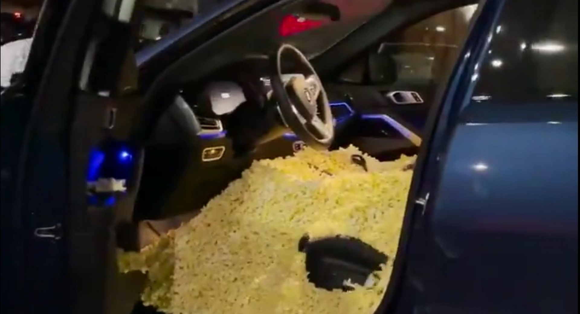 Indiana Pacers Prank Rookie By Filling BMW X6 With Popcorn | Carscoops