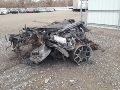 This Crumpled And Burnt Mess Used To Be A Ford GT – And It’s For Sale ...