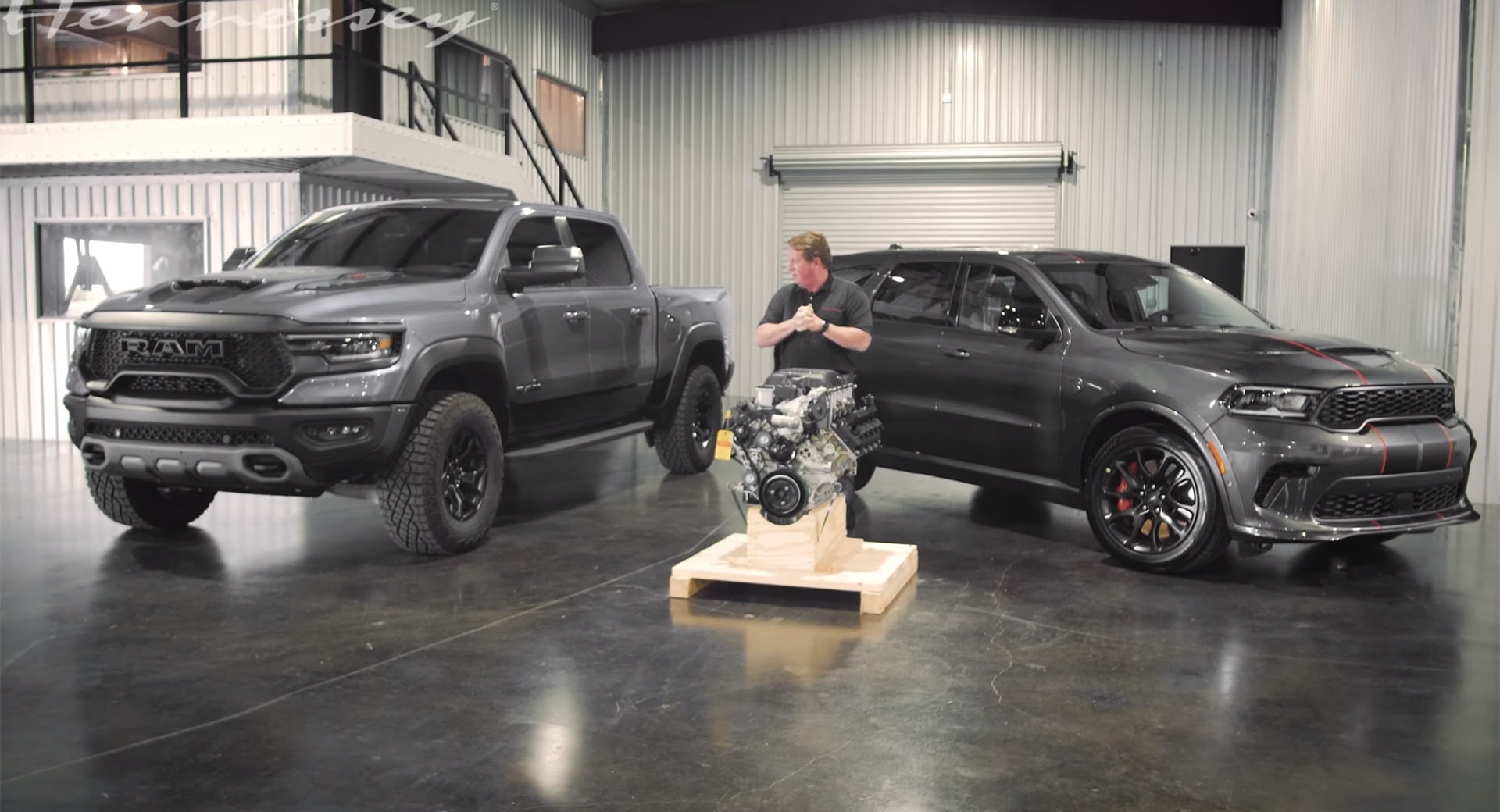 Hennessey Readying Hellephant-Swapped Ram TRX And Durango SRT | Carscoops