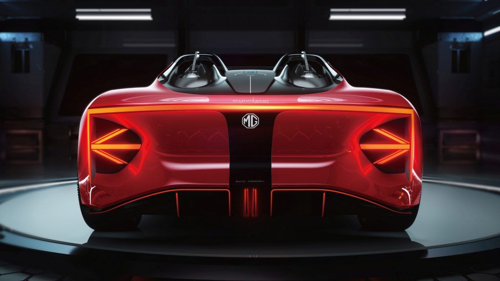 The MG Cyberster Concept Is An Electrifying Roadster That Hints At An ...