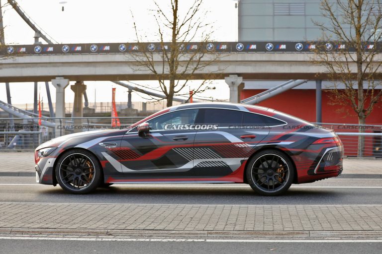 Mercedes-AMG GT 73 4-Door Spied Undisguised, Clearly Shows Off Its ...