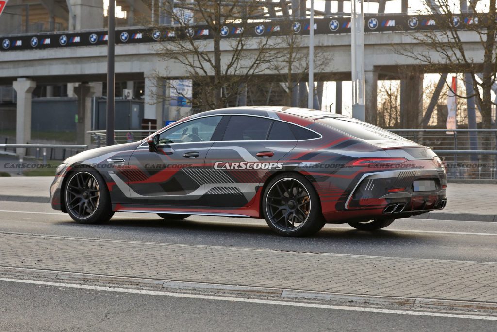Mercedes-AMG GT 73 4-Door Spied Undisguised, Clearly Shows Off Its ...