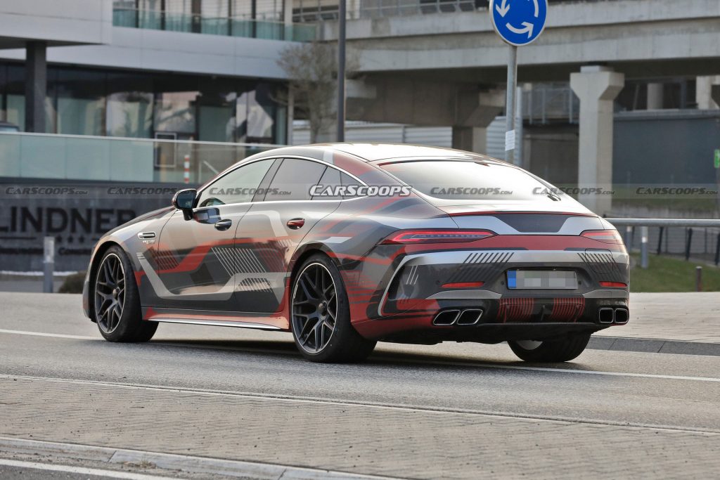Mercedes-AMG GT 73 4-Door Spied Undisguised, Clearly Shows Off Its ...