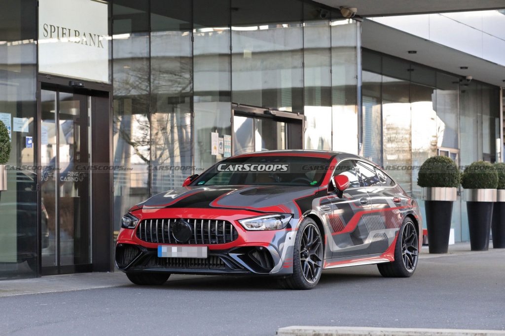 Mercedes-AMG GT 73 4-Door Spied Undisguised, Clearly Shows Off Its ...