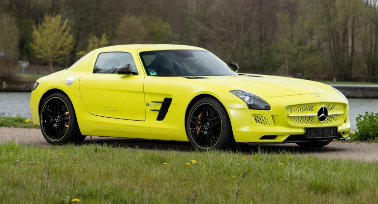 Mercedes-Benz Built Less Than 100 Examples Of The SLS AMG Electric ...
