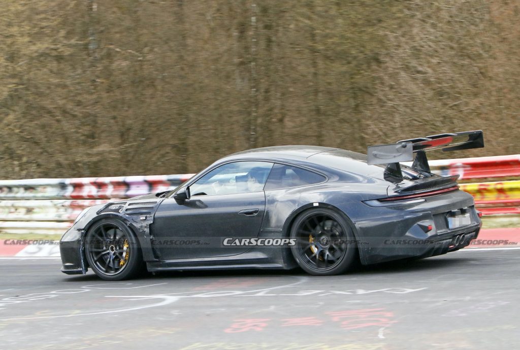 Massive Wing Caught Testing On The Nürburgring, Has New 911 GT3 RS ...