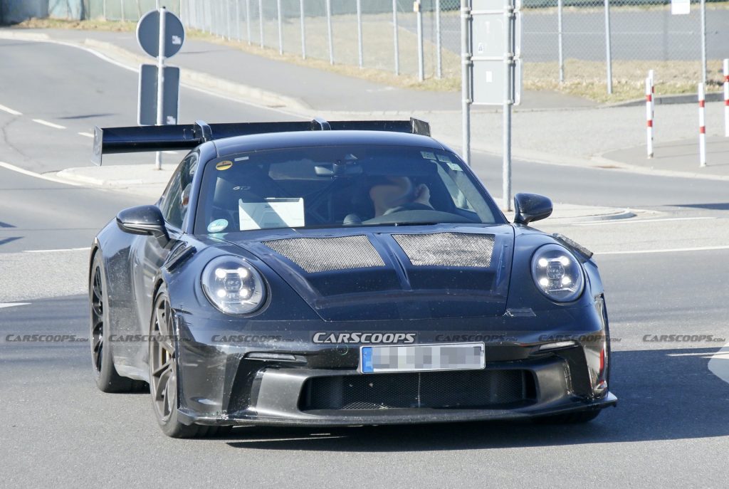 Massive Wing Caught Testing On The Nürburgring, Has New 911 GT3 RS ...