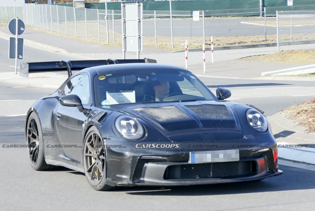 Massive Wing Caught Testing On The Nürburgring, Has New 911 GT3 RS ...