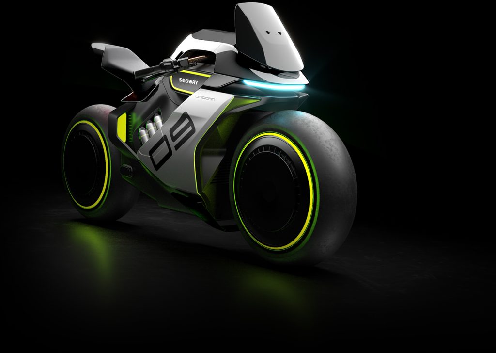 Segway Unveils Futuristic Hydrogen-Powered Apex H2 Motorcycle That’s ...