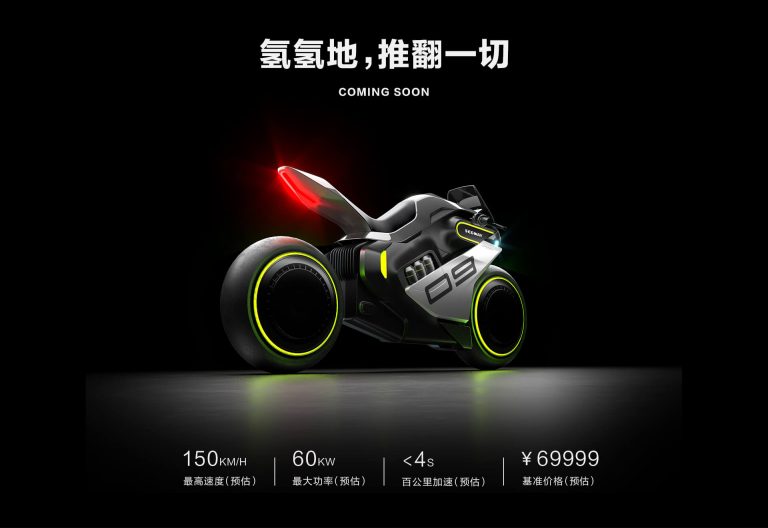 Segway Unveils Futuristic Hydrogen-Powered Apex H2 Motorcycle That’s ...