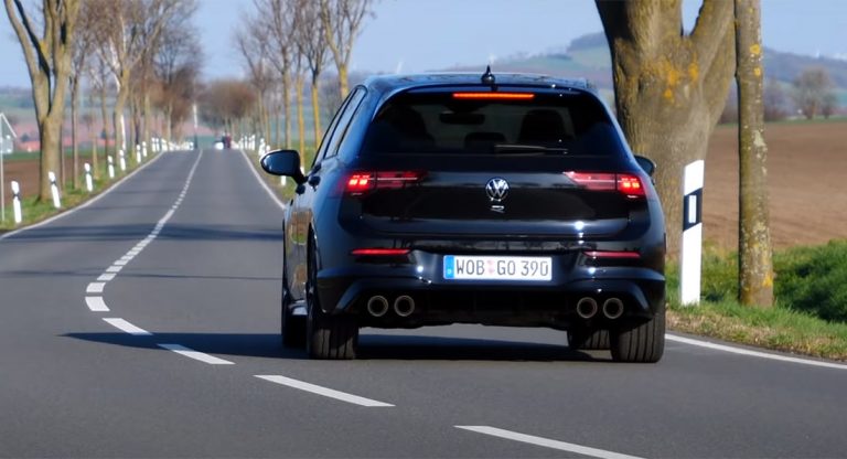 VW Golf R Goes For A Top Speed Run, Hits 172 MPH On The Autobahn ...