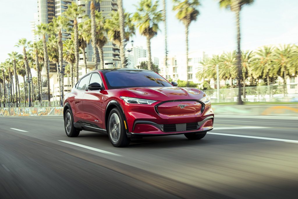 Ford Mustang Mach-E’s Marginal-Rated Headlights Interfere With Its IIHS ...