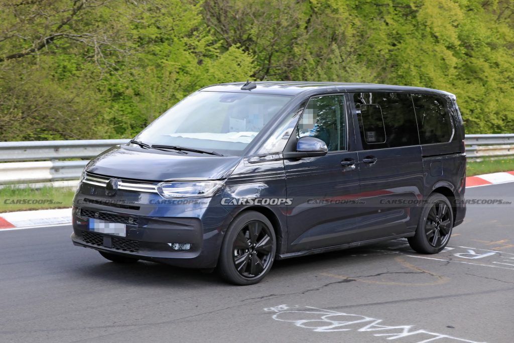 2021 VW T7 Multivan Takes On The Nurburgring Prior To June 10 Premiere ...