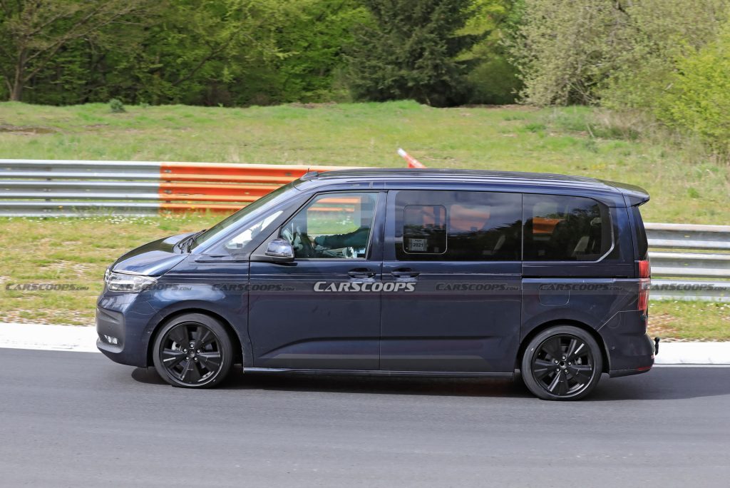 2021 VW T7 Multivan Takes On The Nurburgring Prior To June 10 Premiere ...