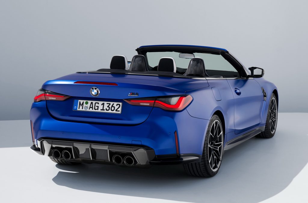 2022 BMW M4 Competition Convertible Bows With Standard AWD, A Fabric ...