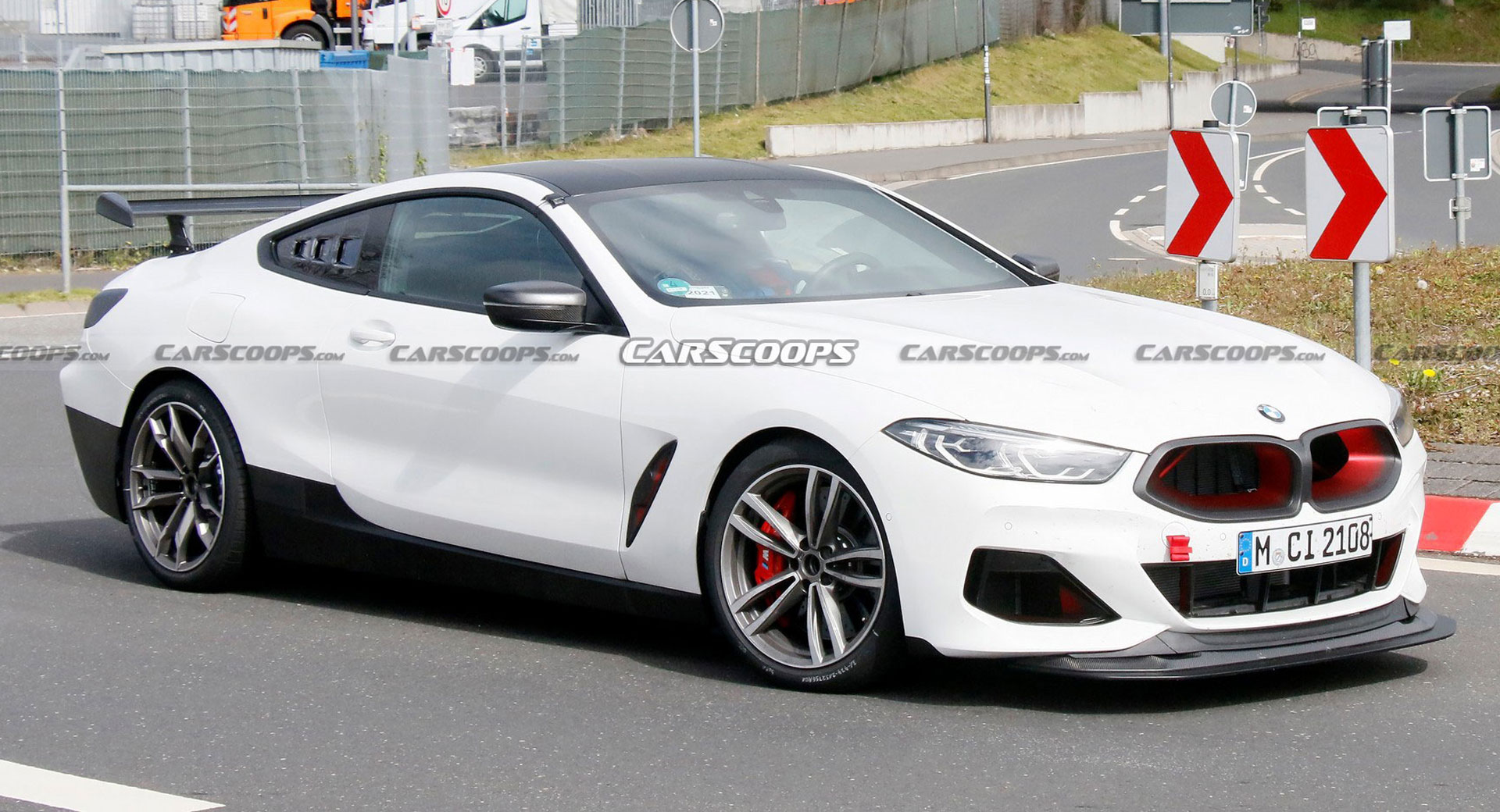 Hardcore BMW M8 Spied, Is It A CSL Variant? | Carscoops