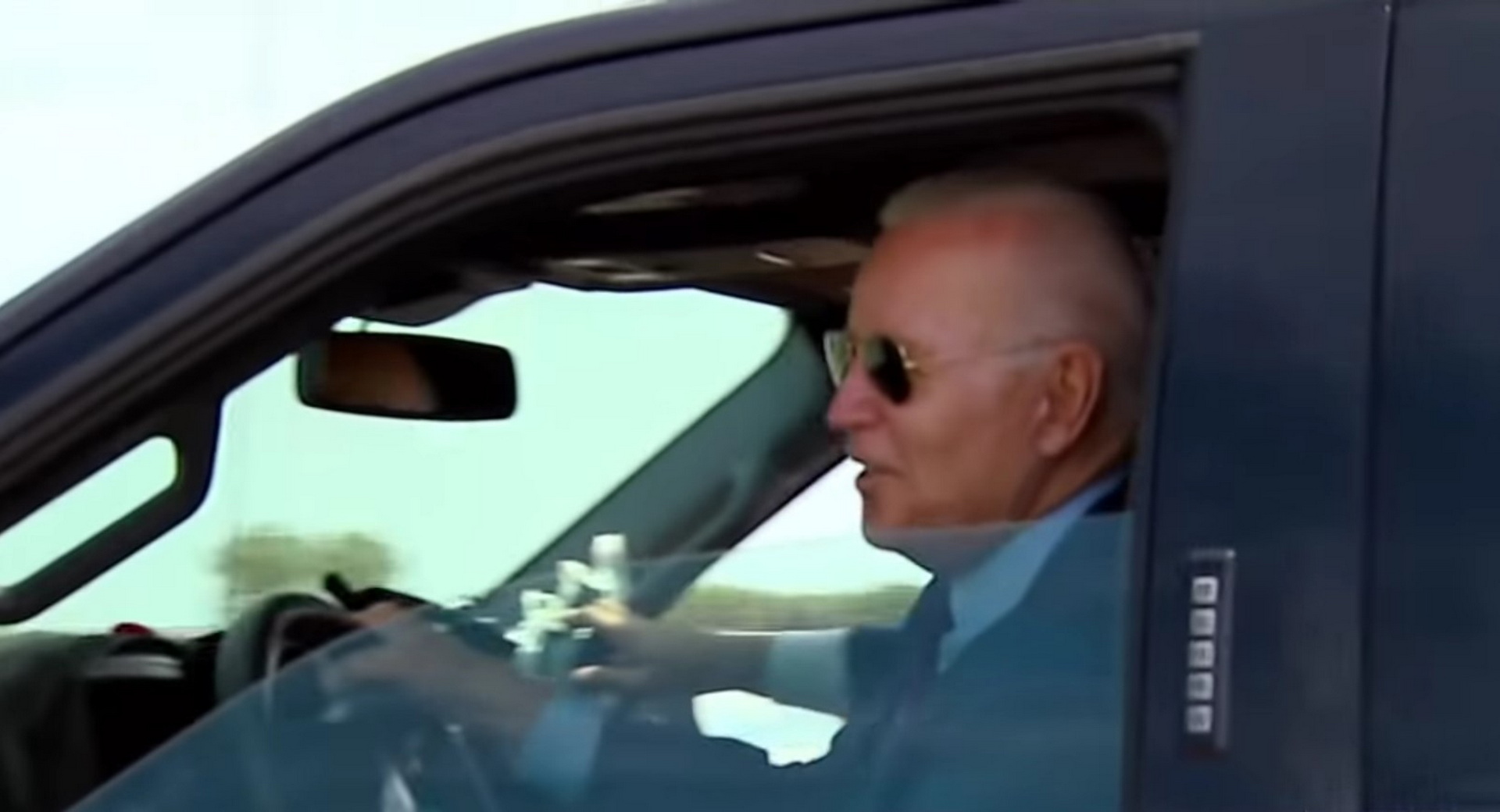 President Biden’s F-150 Lightning Drive Was A Last Minute Request That ...