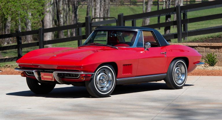 This Guy Loved Red Convertible Corvettes So Much That He Had Six Of ...