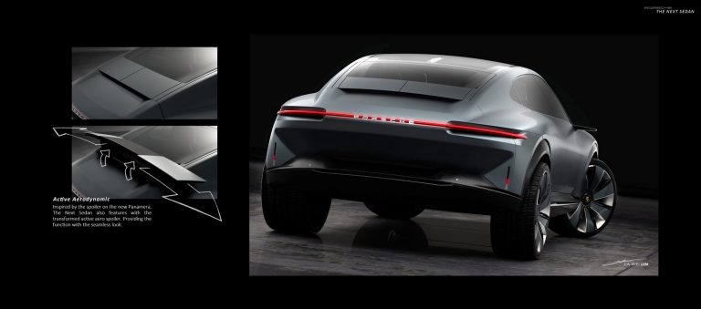 Hey Porsche, What Do Think Of This Designer’s Electric Crossover Sedan ...