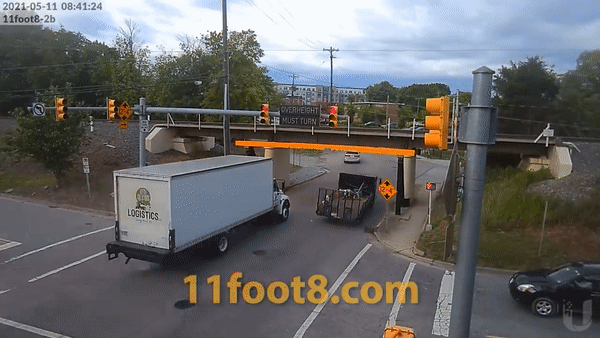 North Carolina’s 11 Foot 8 Bridge Perfectly Peeled The Roof Of This ...