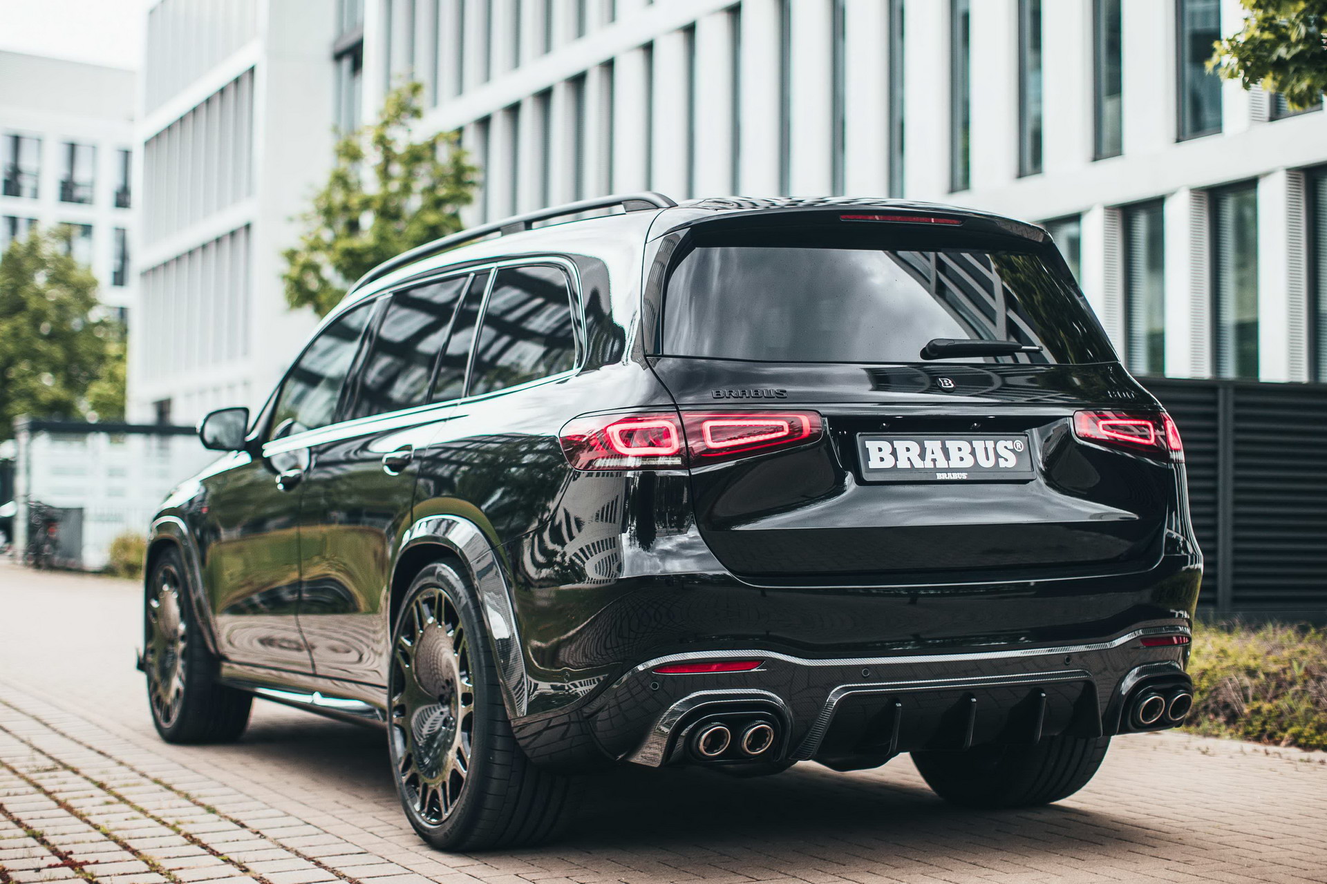 Brabus Puts Mercedes AMG GLS 63 Into A Nightclub Bouncer Suit Carscoops Brabus Puts Mercedes AMG GLS 63 Into A Nightclub Bouncer Suit Carscoops