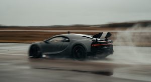 Bugatti Chiron Sport And Rafale Fighter Jet Meet In Asphalt-Vibrating ...