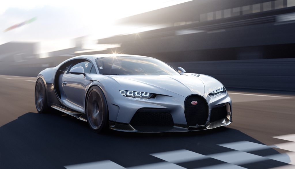 A Set Of Bugatti Chiron Super Sport Front Body Panels Listed For An ...