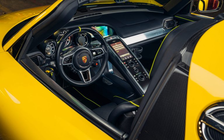 This Yellow Porsche 918 Spyder Has A $1.2 Million Asking Price | Carscoops