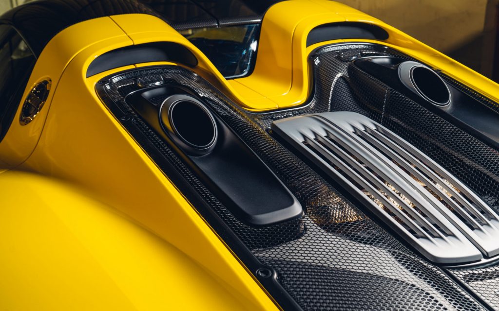 This Yellow Porsche 918 Spyder Has A $1.2 Million Asking Price | Carscoops