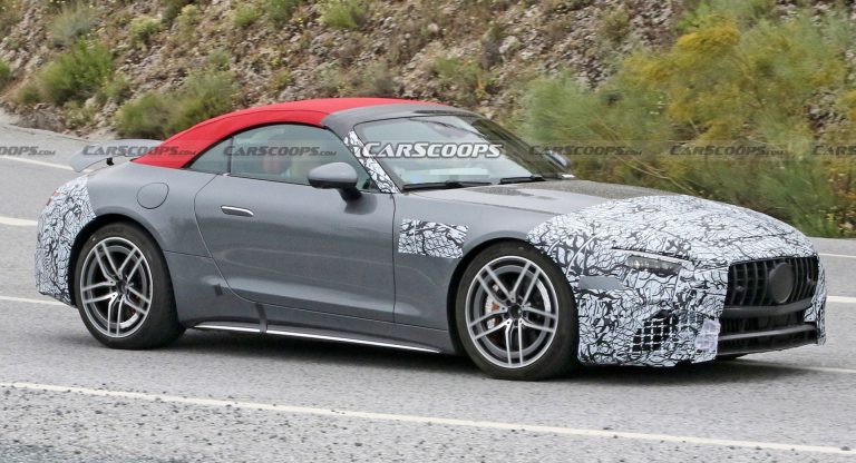 2022 Mercedes-AMG SL Drops Camo And Looks Like A Four-Seat GT Roadster ...