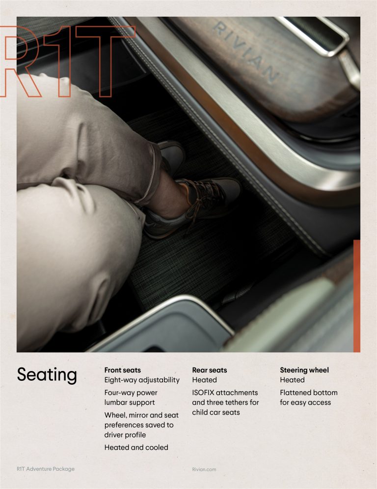 Rivian Showcases The R1T’s Interior, Features Everything From A ...