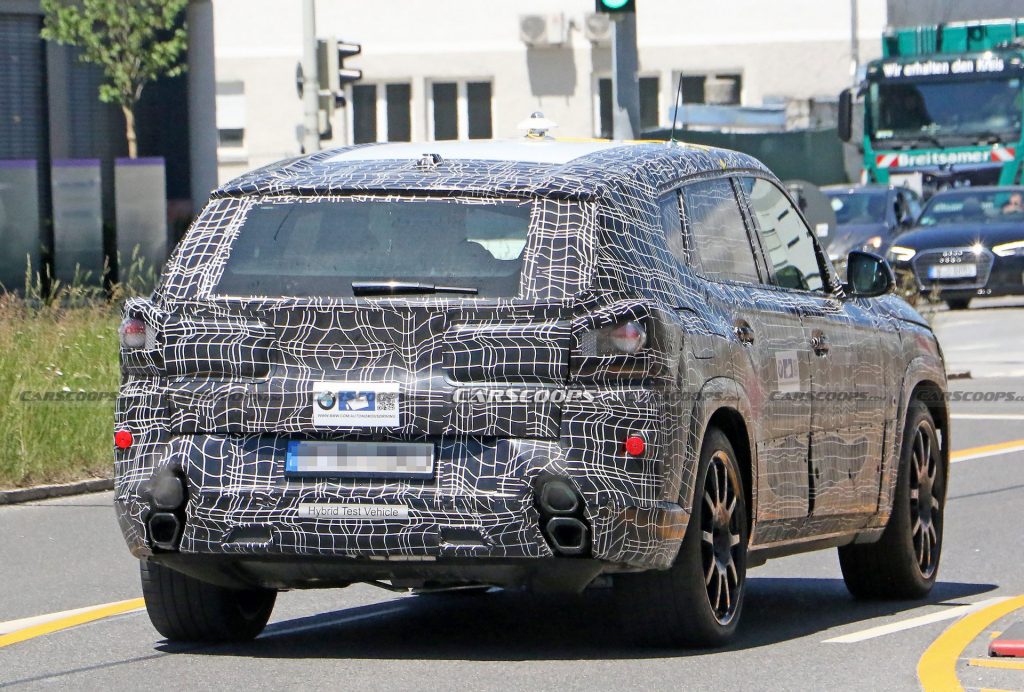 Check Out The 2023 BMW X8 Super-Sized Coupe-SUV’s Stacked Exhaust Pipes ...