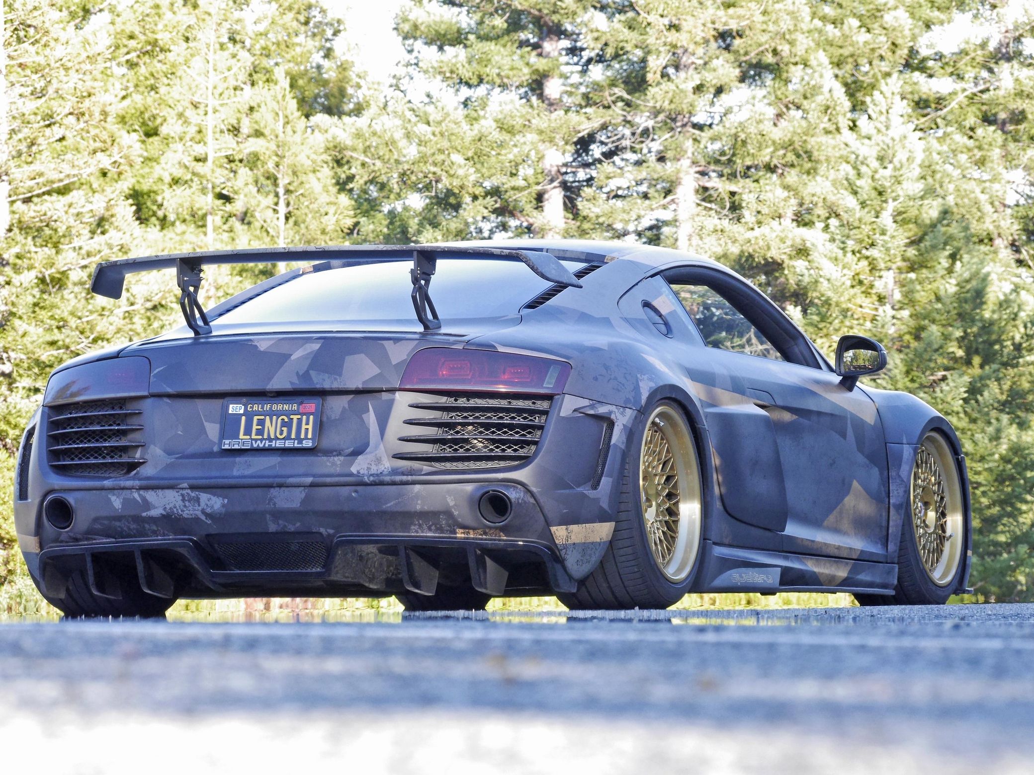 Are You Bold Enough To Drive This SEMA Show Widebody Audi R8? | Carscoops
