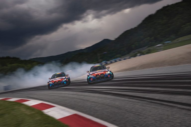 BMW M And The Red Bull Driftbrothers Unveil 1,050 HP M4 Drift Cars ...