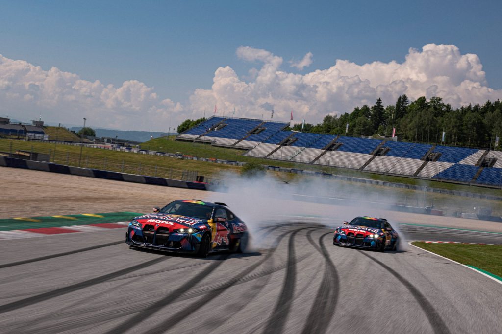 BMW M And The Red Bull Driftbrothers Unveil 1,050 HP M4 Drift Cars ...