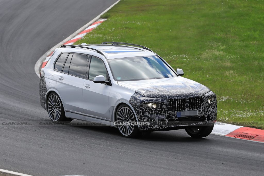 2022 BMW X7 Takes To The Track With Facelifted Looks | Carscoops