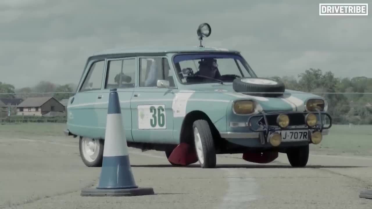 Watch Tiff Needell Rag James May’s Rally Car On Track | Carscoops