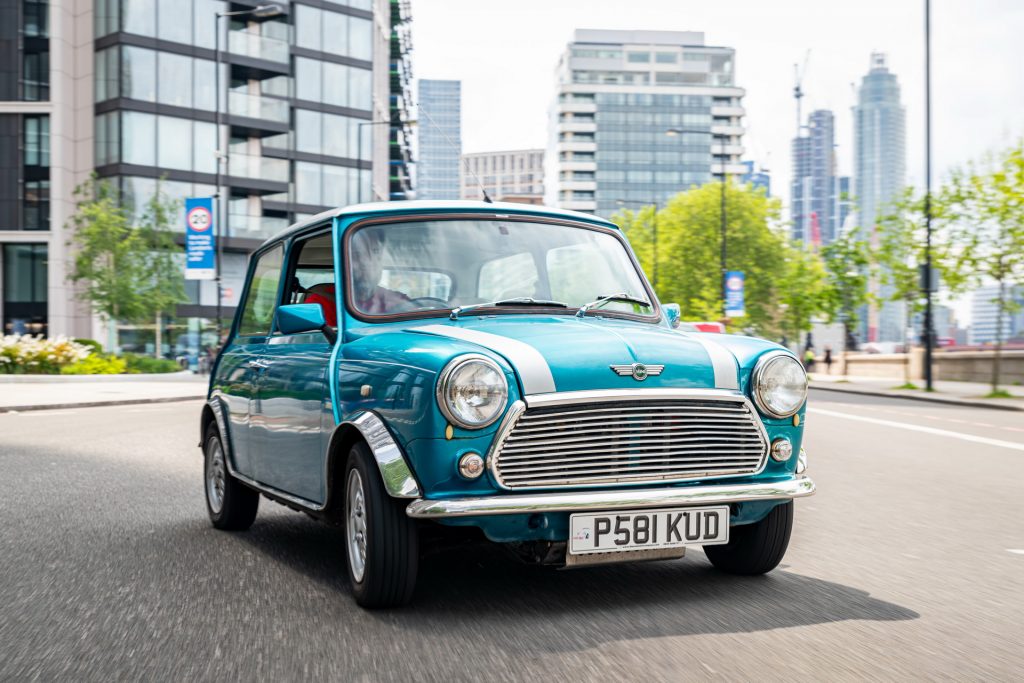 Fancy A Classic Mini With A Nissan Leaf EV Powertrain? | Carscoops