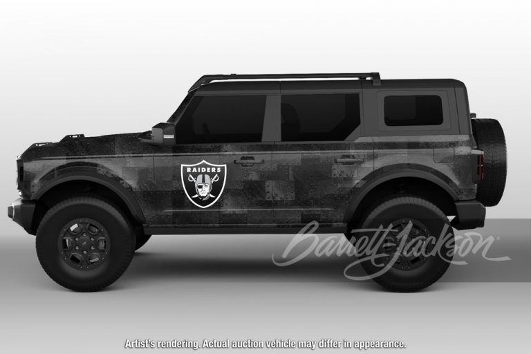 Customized Ford Bronco Raiders Edition To Be Auctioned This Weekend ...