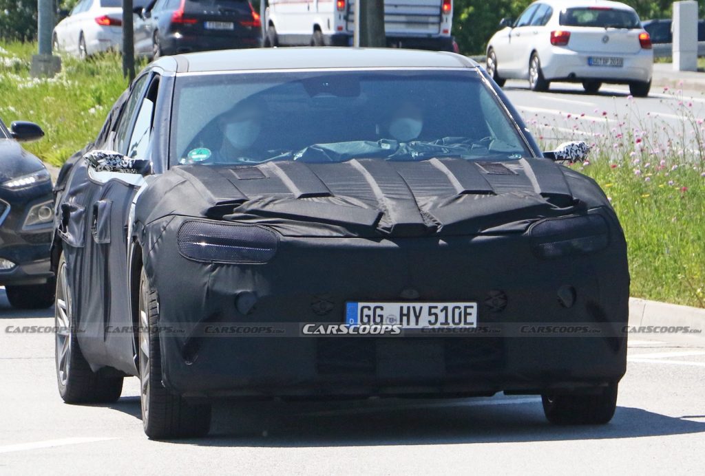 Genesis GV60 EV Spied Testing In Germany As Reveal Time Approaches ...
