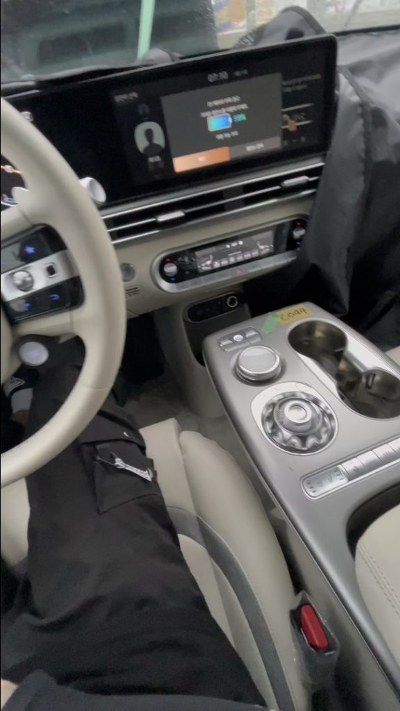This Is The Interior Of The Genesis GV60 Electric Crossover | Carscoops