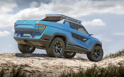 Designer Creates A Honda Ridgeline Electric Pickup For The Future ...