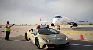 Italy's Bologna Airport Has The Ultimate Follow Me Car, A Lamborghini ...