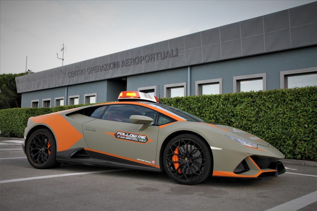 Italy’s Bologna Airport Has The Ultimate Follow Me Car, A Lamborghini ...
